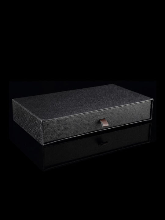 Black Special Paper Clutch Gift Box Long Men's Wallet Neutral Packing ...