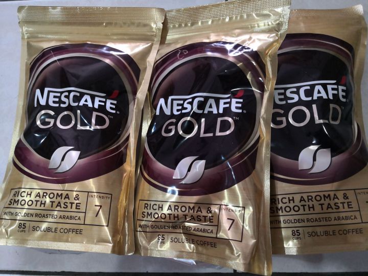 Nescafe gold refill 170 g X 3 packets Exp Aug 2026 | Lazada