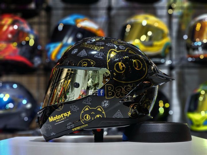 Original Motorax R50s Bastet The Gayer-Anderson Cat Full Face Helmet ...