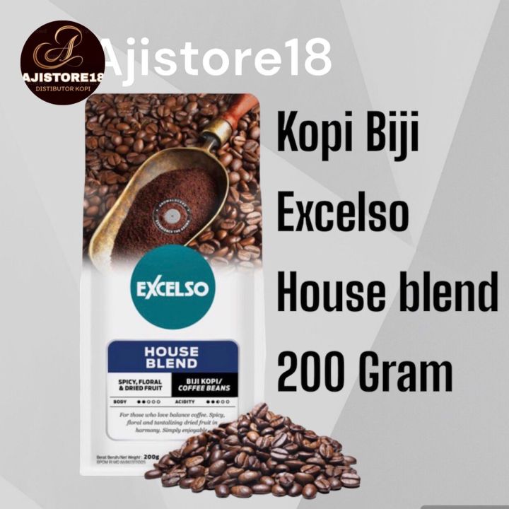 Excelso Kopi House Blend Biji 200G | Lazada Indonesia