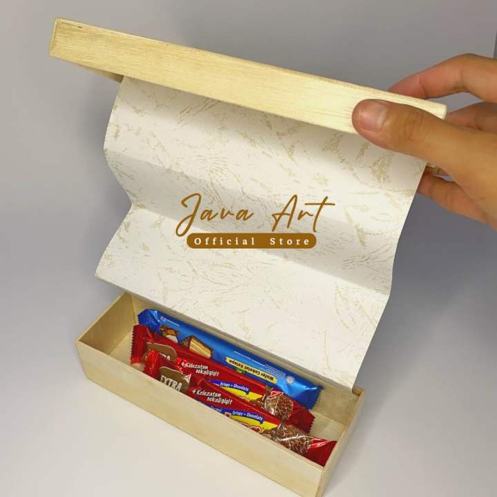KOTAK KADO HADIAH COKLAT SURPRISE BOX, BISA DI TULIS DAN DI TEMPEL FOTO ...
