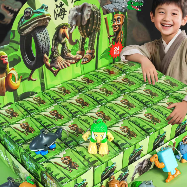 12/24PCS Italian Brainrot Blind Box Toy Tungtungtung Sahur Tralarero ...