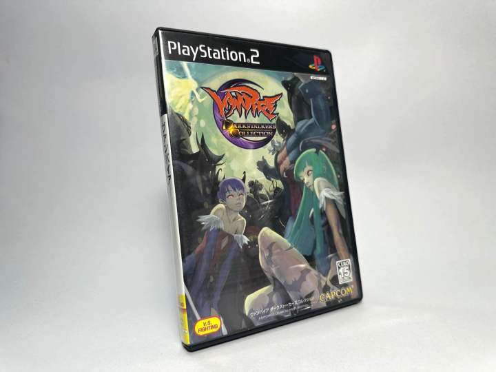 แผ่นแท้ Play Station 2 (japan)(ps2) Vampire DarkStalkers Collection ...