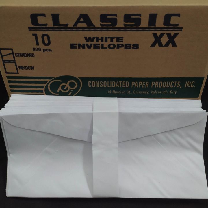 White Envelope ( Short/Long ) 500pcs. | Lazada PH