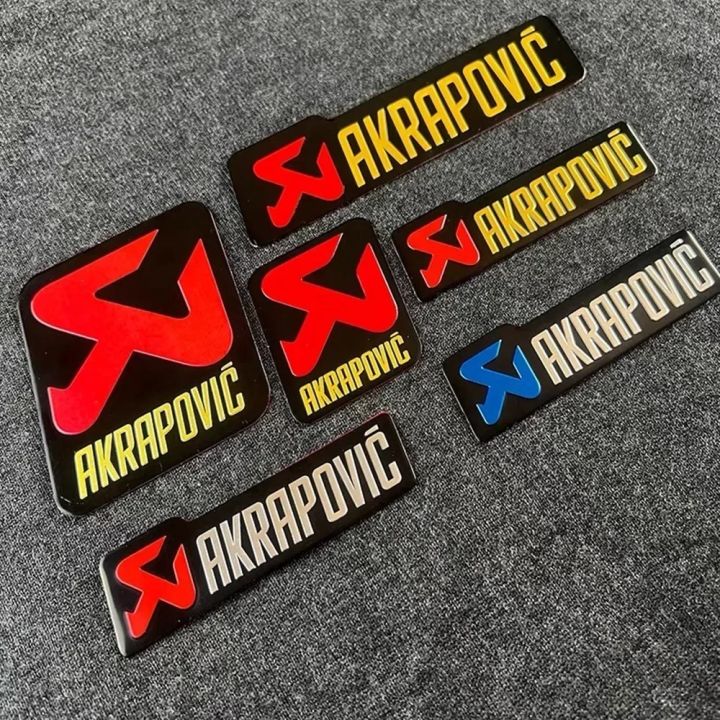 Motorcycle Exhaust Pipe Stickers Modified Akrapovic Exhaust Pipe Car ...