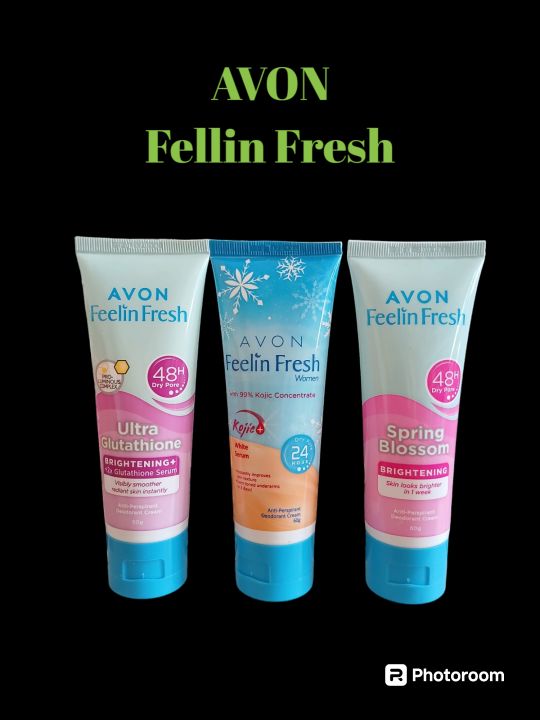 BUY1 TAKE1 AVON FEELIN FRESH QUELCH DEODORANT CREAM 60G | Lazada PH