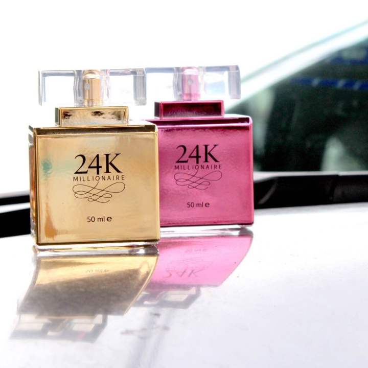 24K Perfume Men/Women 50ml Sweet Refreshing Smell Fragrance Gift Set ...