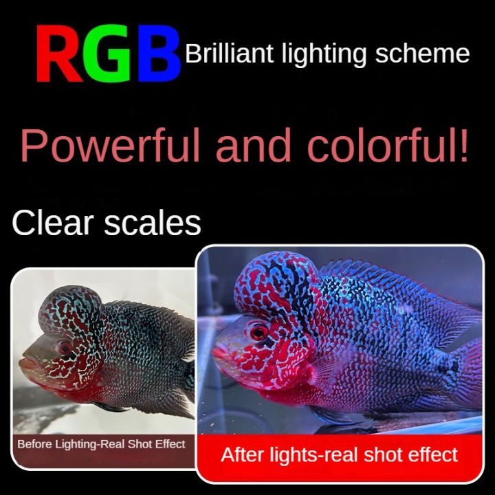 High brightness aquarium light/fish tank light/240 ° ultra wide angle ...
