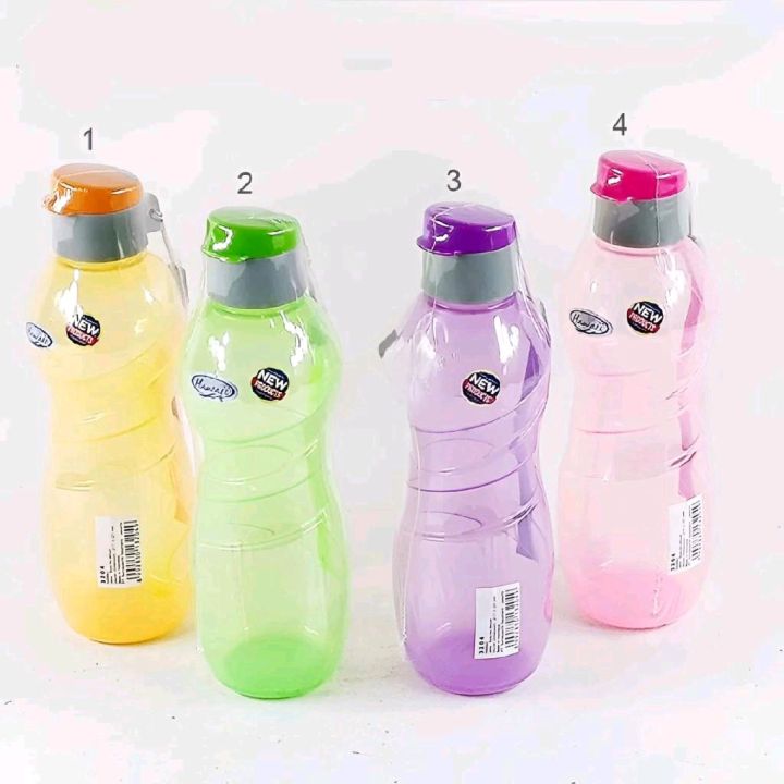 Botol Minum Hawai 500ml + Tali Gelang Botol Sport Water Bottle With ...