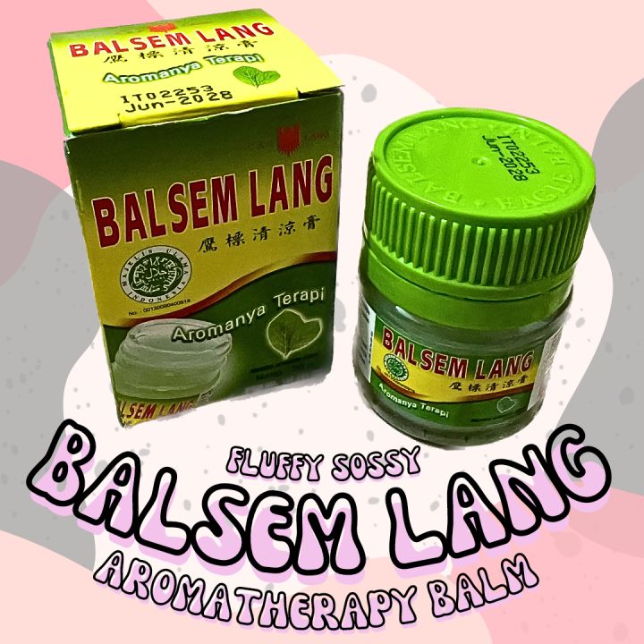 BALSEM LANG AROMATHIC SOOTHING MASSAGE BALM 20g EAGLE BALM from ...