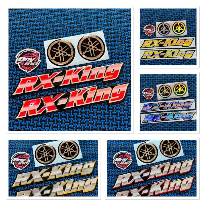 Sticker Stiker Emblem RX KING Timbul | Lazada Indonesia