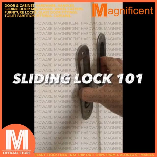 Corona Rectangular Sliding Door Lock with Handle | Lazada PH