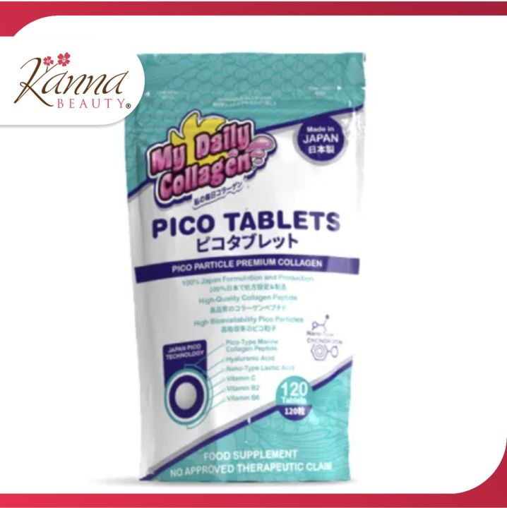 My Daily Collagen Pico Tablets 1 Pouch (120 tablets) - Collagen for ...