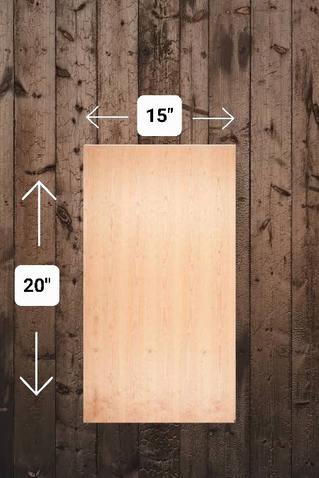 Quality Wood Plank - 15" x 20" | Lazada PH