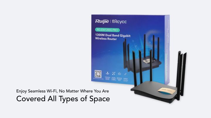 Ruijie Reyee RG-EW1200G Pro 1300M Dual-Band Gigabit All in One WiFi ...