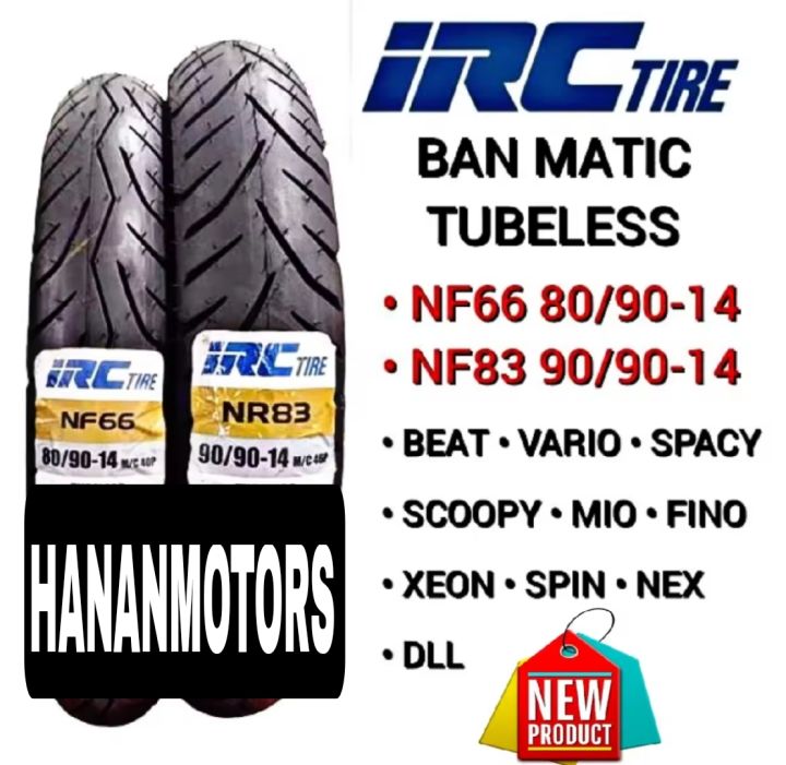 PROMO BAN MOTOR MATIC TUBLES ALL METIC 80/90 90/90 RING 14 BEAT VARIO ...