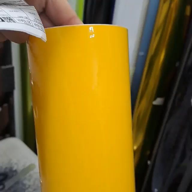 YELLOW GLOSSY PREMIUM STICKER !!! High Quality !!! [[ Philippine Stock ...