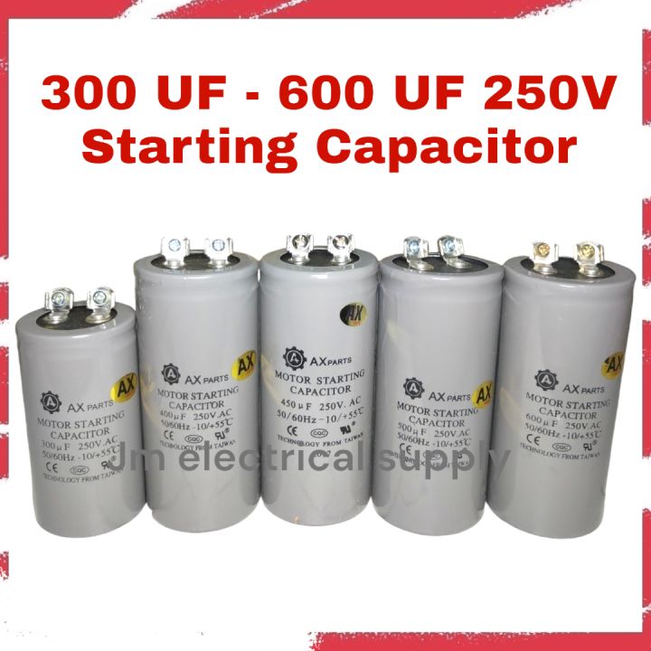300uf - 600uf 250v Motor Starting Capacitor | Lazada PH