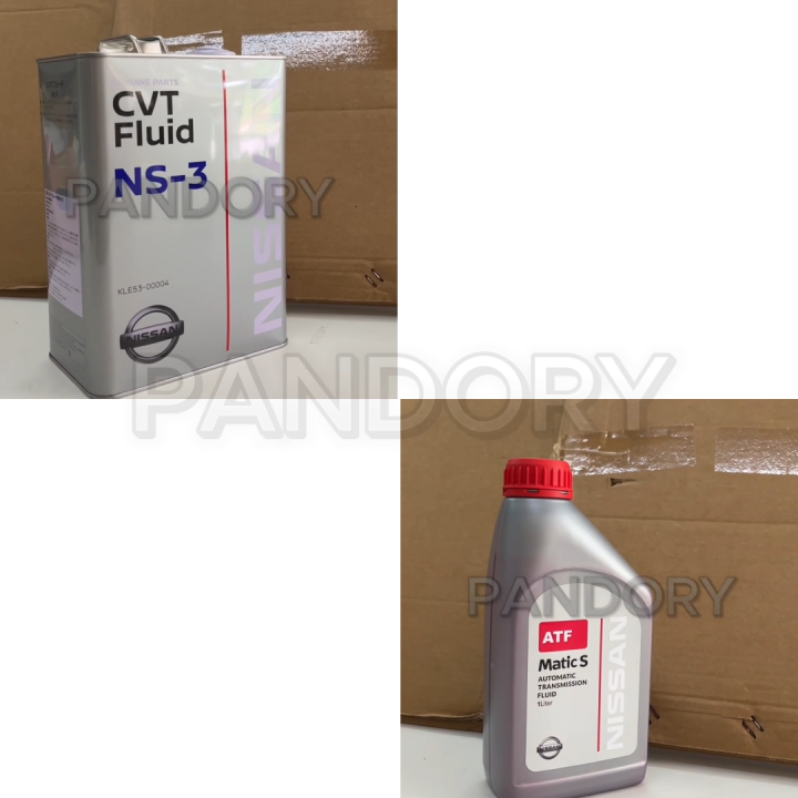【💯ORIGINAL】NISSAN GEAR OIL (CVT NS2)(CVT NS3)(ATF MATIC D)(ATF MATIC S ...