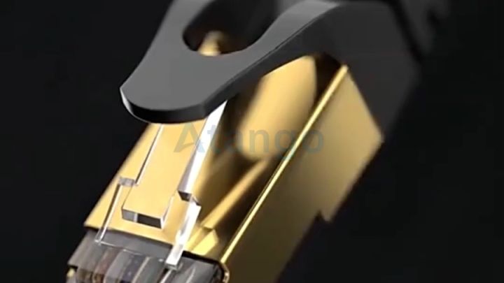 50m To 100m Cat6 Ethernet Cable Rj45 Gold-Plated Connector Outdoor ...