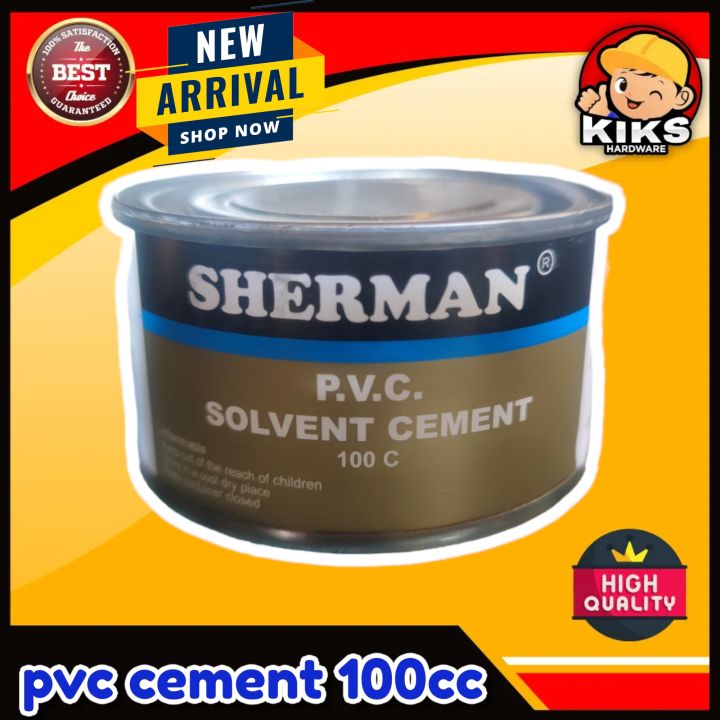 Pvc Cement 100cc Sherman Solvent | Lazada PH