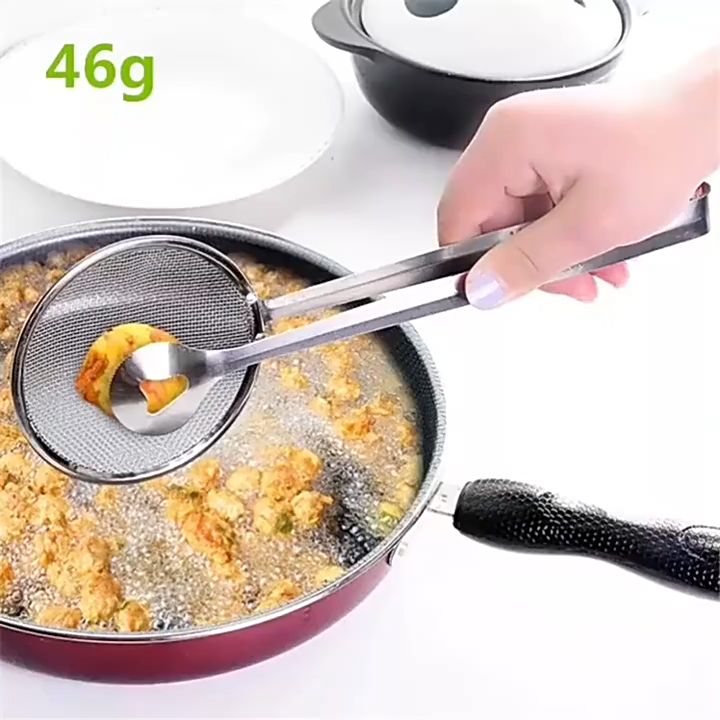 SALE! Food Clip Snack Fryer Strainer BBQ Buffet Serving Tongs Fried ...