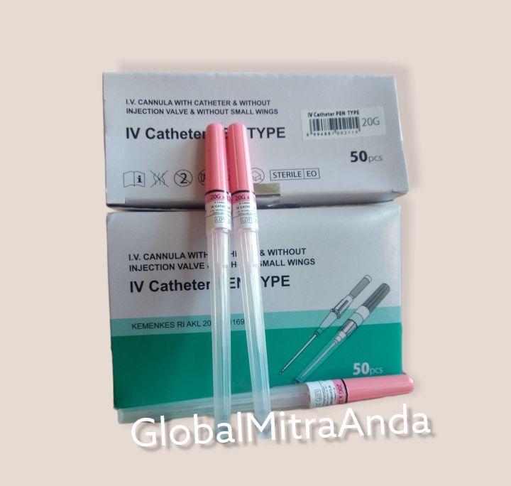 abocath 20G / iv chateter 20G one med / type pen | Lazada Indonesia
