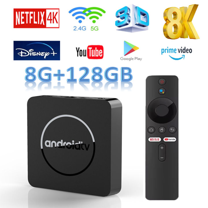 Q10 TV Box Android14.0 Dual Band Wifi 2.4G&5G TVBOX BT5.0 8K 1080P 8GB ...