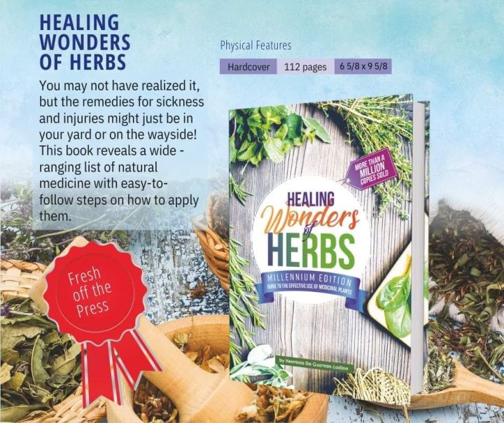 HEALING WONDERS OF HERBS BOOK WITH FREEBIES | Lazada PH