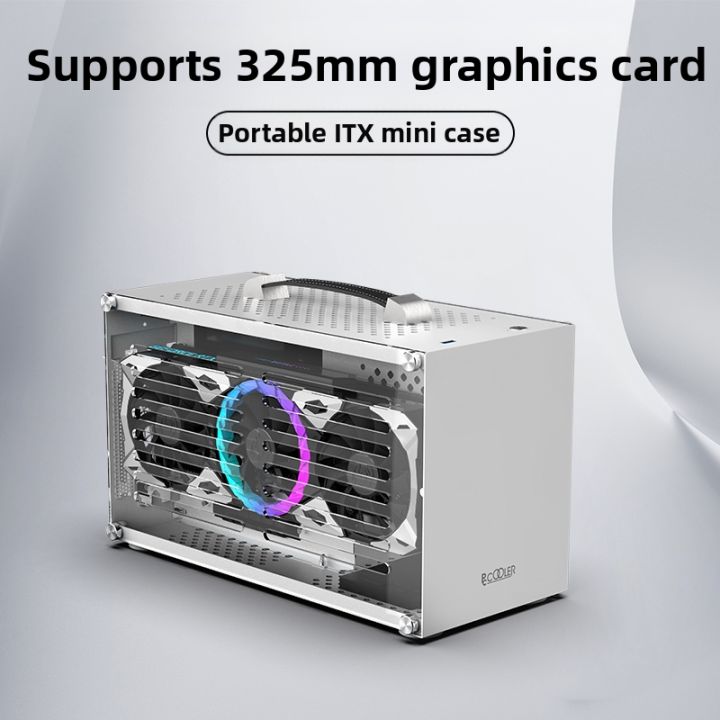 PCCooler | Mini Portable Desktop DIY Computer Case with Dedicated ...