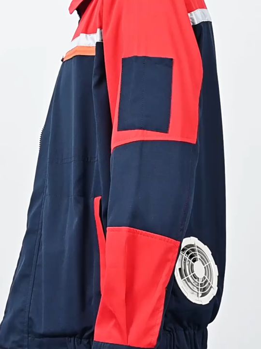 Men's jackets with cooling fans Women's outdoor cooling work clothes ...