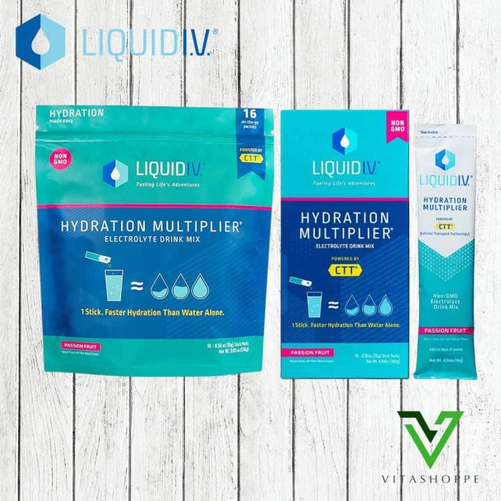 Liquid IV Hydration Multiplier 10/16 sticks | Lazada PH