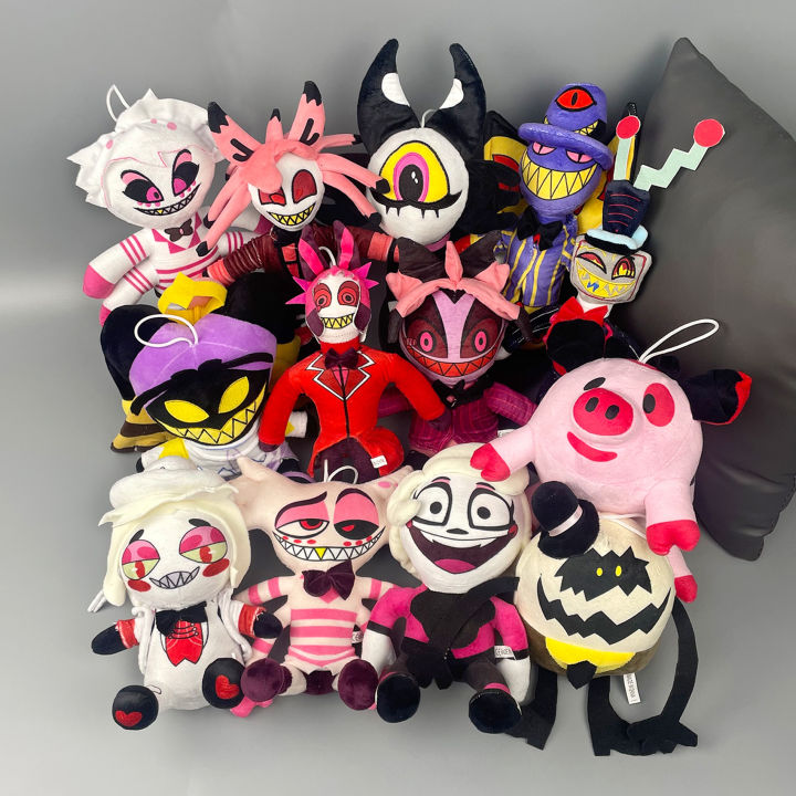25-40cm Hazbin Hotel Anime Plush Doll Charlie Morningstar Vaggie ...