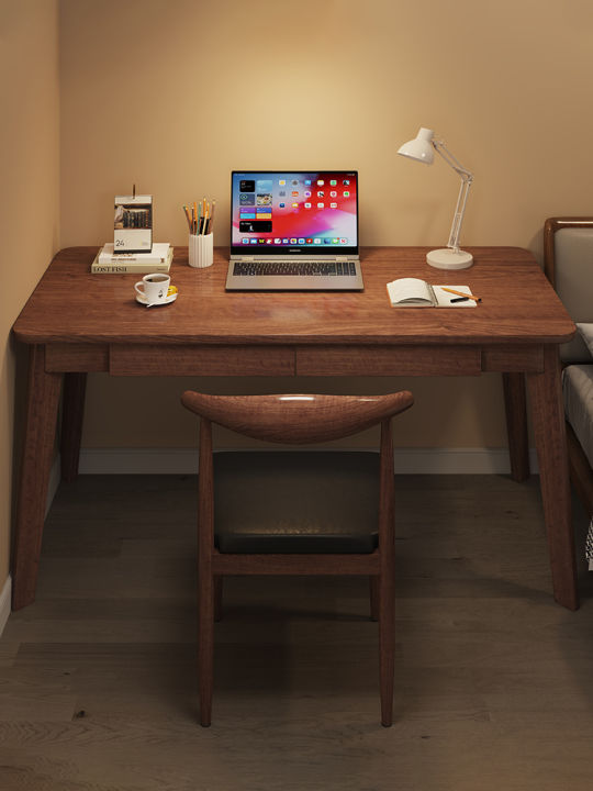 Modern Simplicity Solid Wood Computer Desk Home Use Study Table Bedroom ...