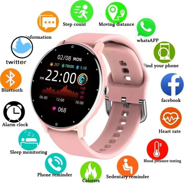 LIGE Women Smart band Watch Real-time Weather Forecast Activity Tracker ...