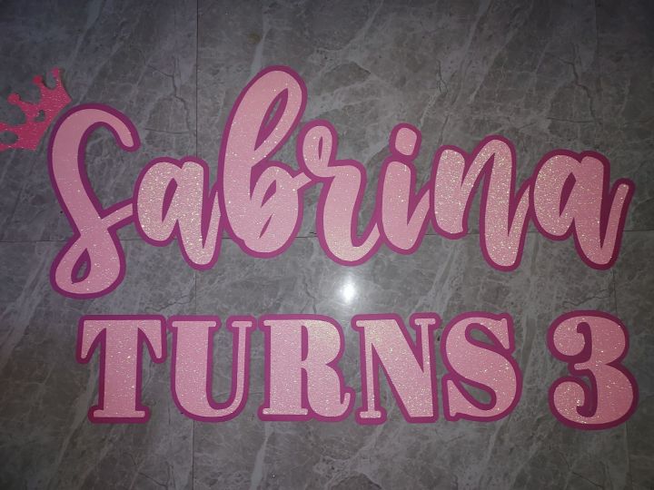 Personalized Letter Backdrop, Customized Name, Calligraphy Name ...