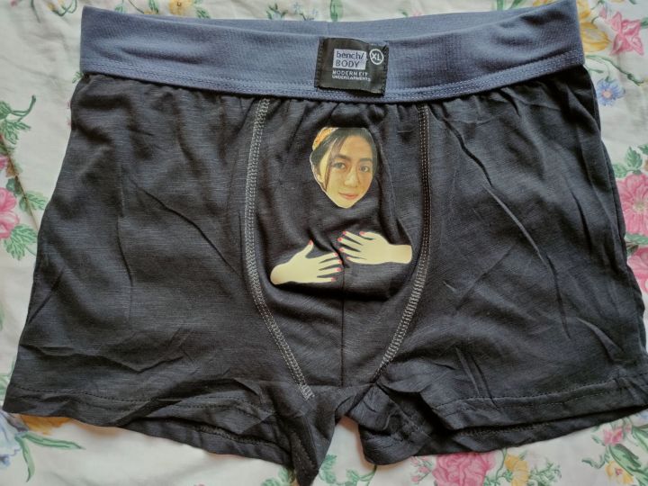 Men's Briefs Funny Face Boxer Shorts Custom Underwear Shorts Bear ...