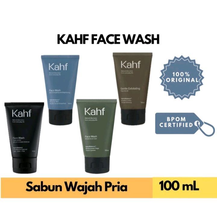 KAHF FACE WASH 100ML | Lazada Indonesia