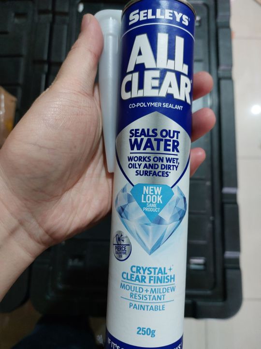 Selleys 250 Grams All Clear Co Polymer Sealant | Lazada PH