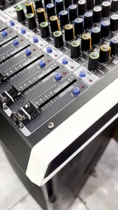 Joson HULK-12 Professional Mixer, 12-Channel Mixing Console and Aux ...