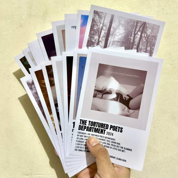 15 pcs Complete Album Set Taylor Swift to TTPD Minimalist Posters Album ...