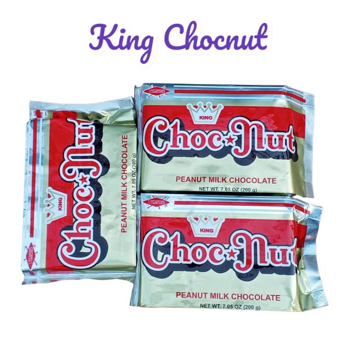 King ChocNut Peanut Milk Chocolate 200G | Lazada PH