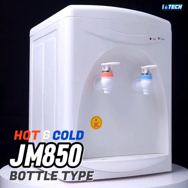 I-TECH Top Load Bottled Water Dispenser Hot Warm Cold Penapis Air Botol ...