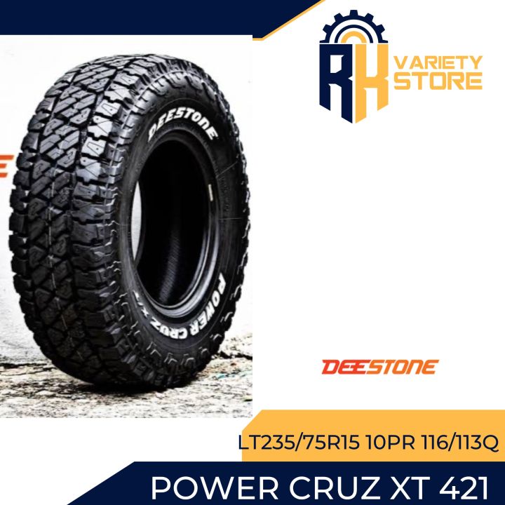 YEAR 2024 DOT DEESTONE THAILAND LT235/75R15 116/113Q 10PR XT421 POWER ...
