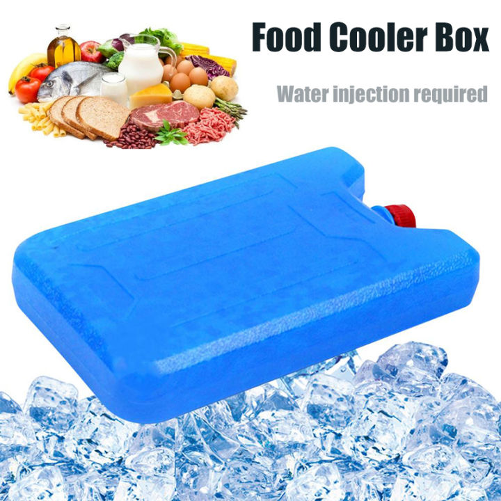 Reusable Ice Brick Ice Block Ice Pack Cooler Milk Storage Camping ...
