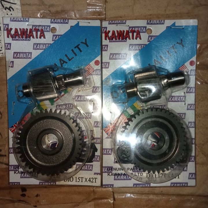 DIO 1, 2 & 3 | SYM CHA-CHA | SYM DD50 - RACING GEAR KAWATA BRAND ORIG ...