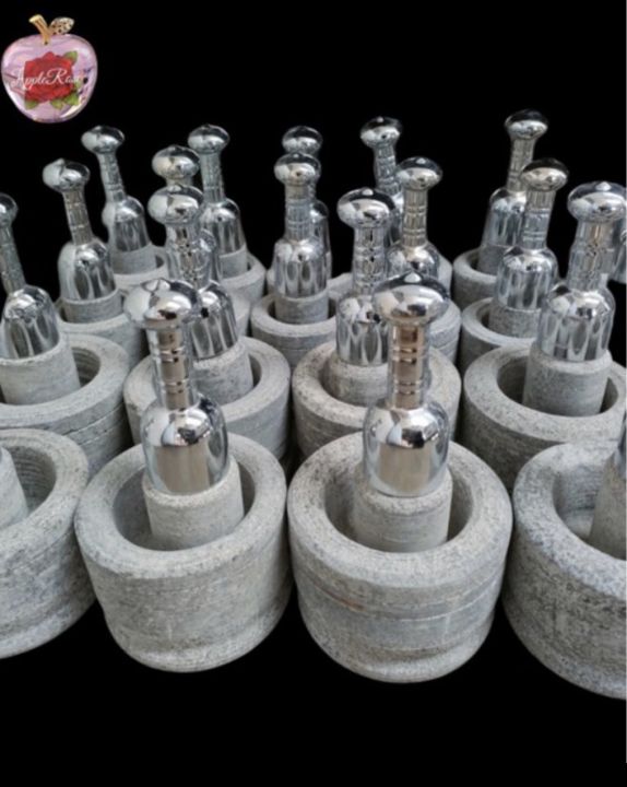 Indian stone Idikal heavy oor idikal with stainless steel pestle /stone ...