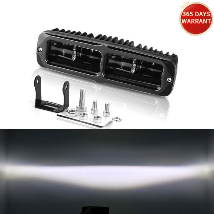 1/2pcs 6 Inch LED Light Bar Driving Light 12V 24V Light Bar for 4X4 ATV ...