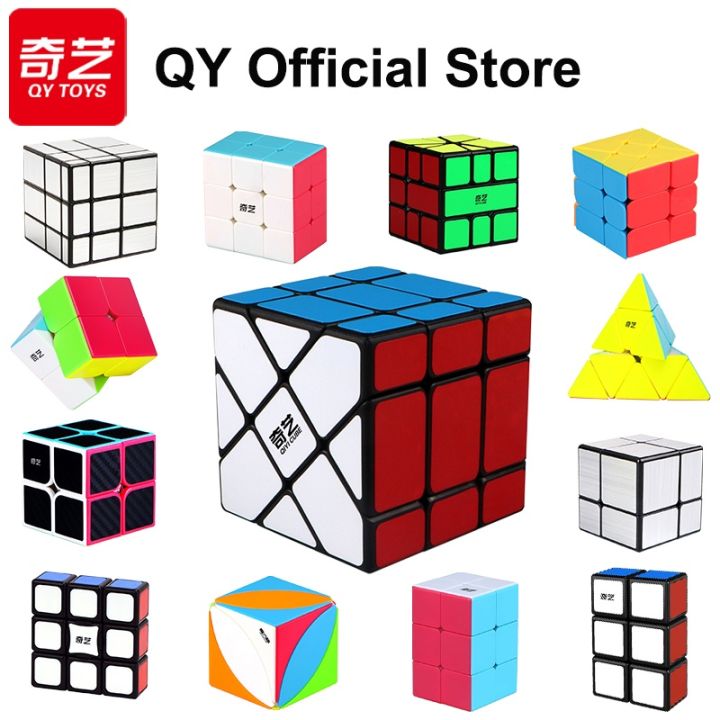 QiYi Magic Cube 3x3 2x2 Mirror Pyraminx Skewb SQ1 3×3 Special ...