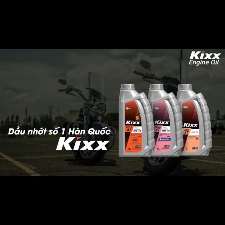 [KIXX] Nhớt xe ga Kixx Ultra Scooter 10W40 API SL 800ml/1L [MIỄN PHÍ ...